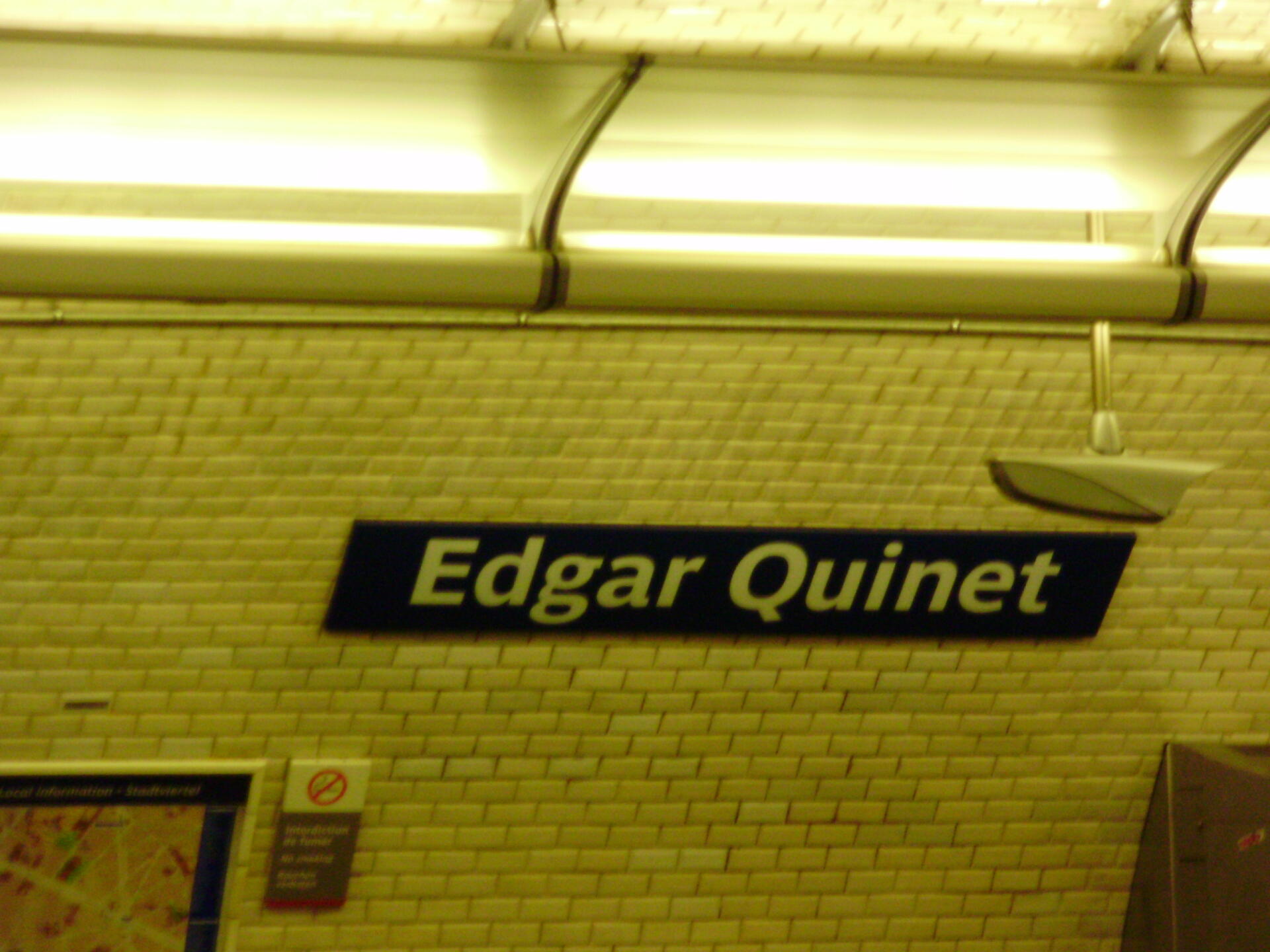 METRO EDGAR QUINET - Salles de spectacles