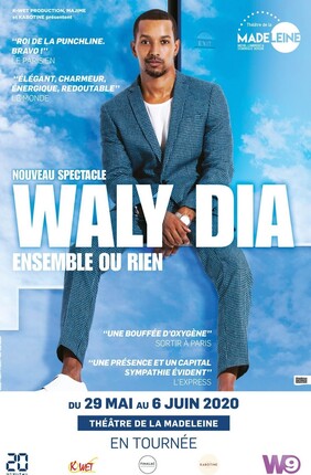 WALY DIA DANS ENSEMBLE OU RIEN - THEATRE DE LA MADELEINE