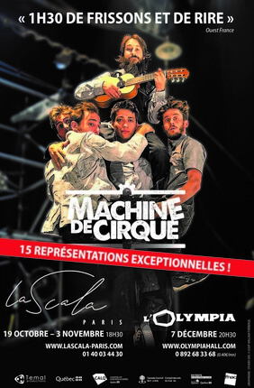 MACHINE DE CIRQUE A LA SCALA - LA SCALA