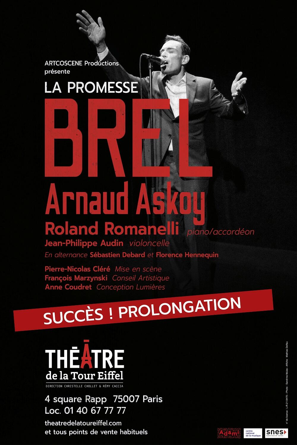 LA PROMESSE BREL - Concerts - Billet & Réservation