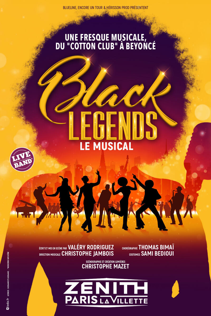 Black Legends - Spectacle musical au Zénith de Paris