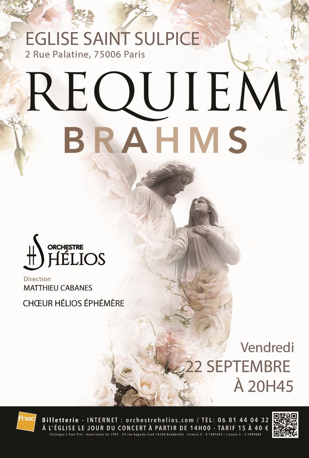 REQUIEM DE BRAHMS - Concert d'opéra - Musique classique - Billet ...