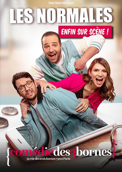 LES NORMALES - Théâtre Comédie - Billet & Réservation