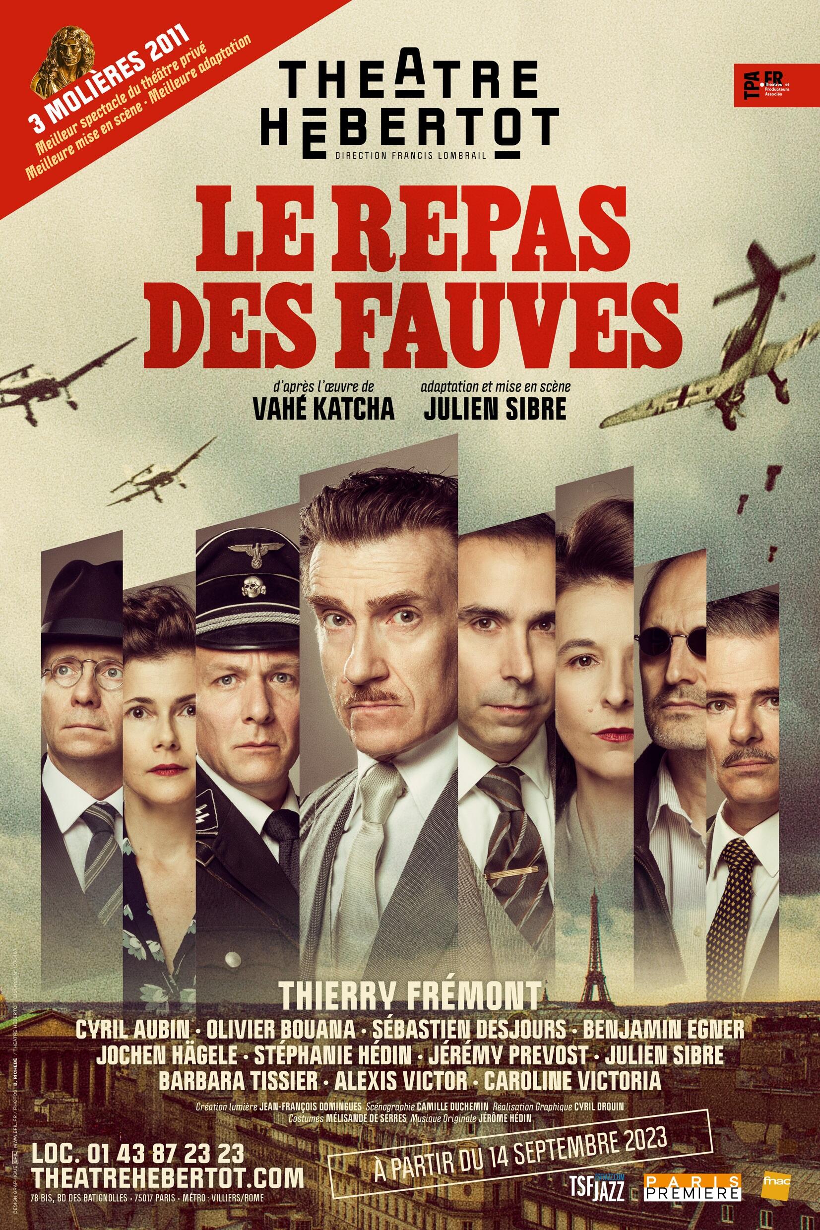 LE REPAS DES FAUVES - Théâtre Contemporain - Billet & Réservation