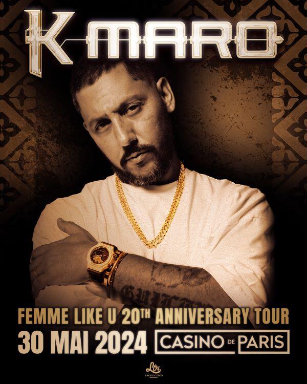 K MARO - Concerts - Billet & Réservation