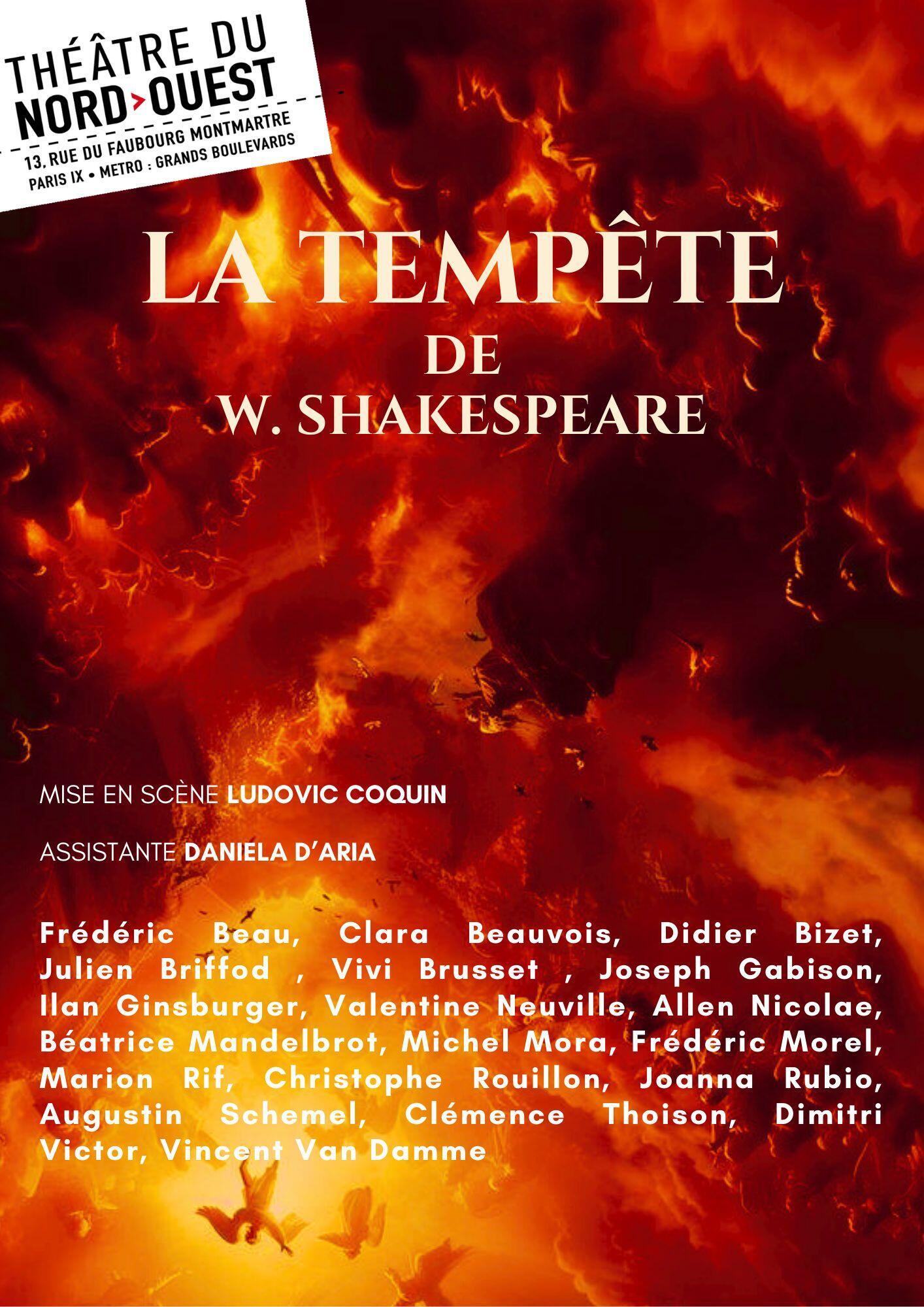 LA TEMPÊTE - Théâtre Classique - Billet & Réservation