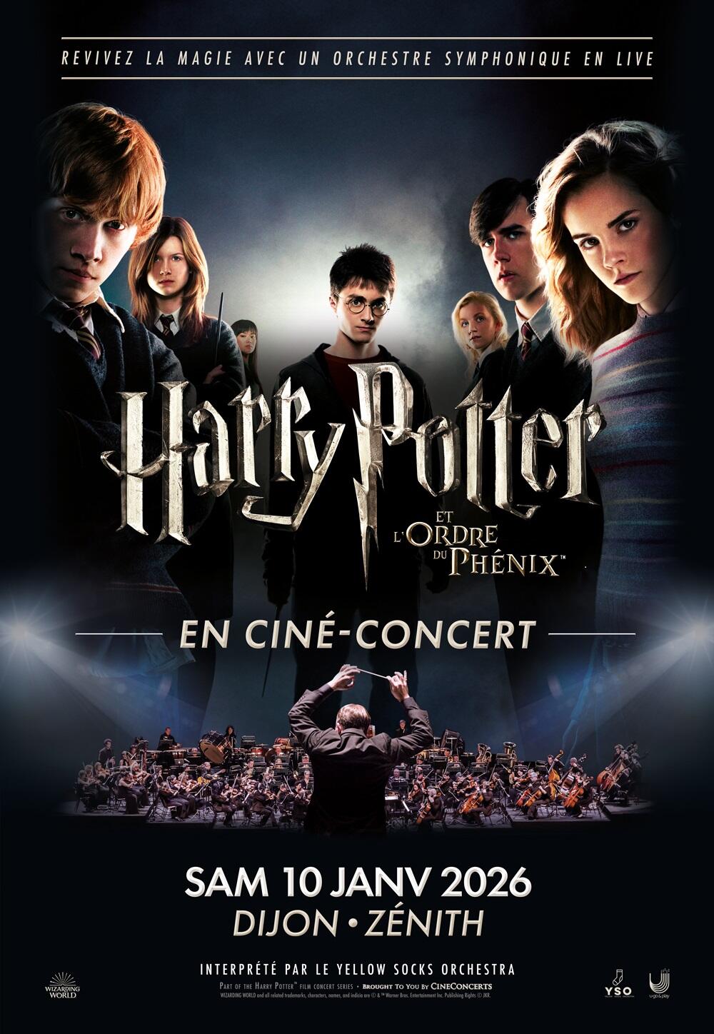 HARRY POTTER ET L’ORDRE DU PHENIX À DIJON - Concerts - Billet & Réservation