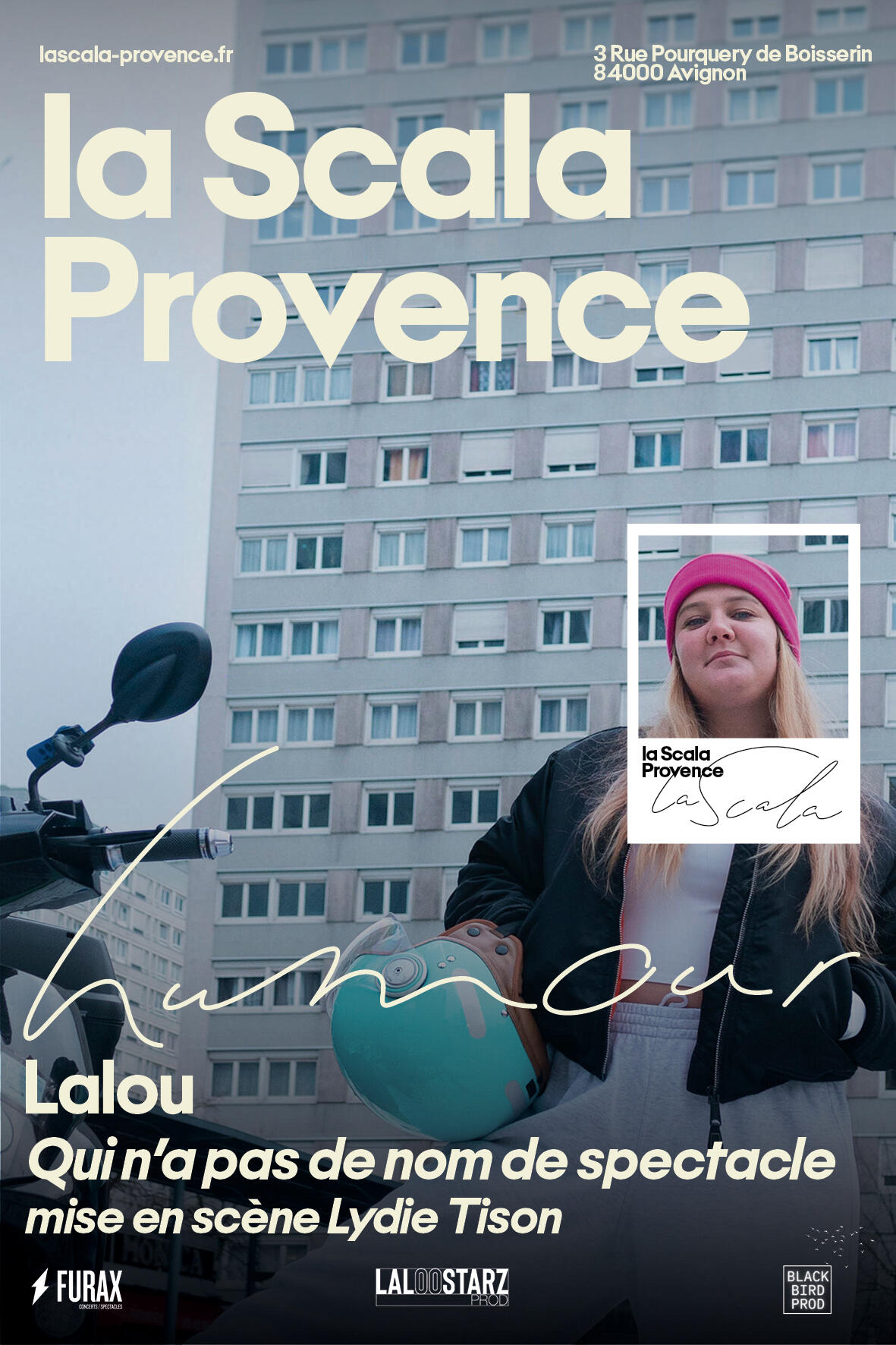 Lalou dans Qui n’a pas de nom de spectacle à Avignon