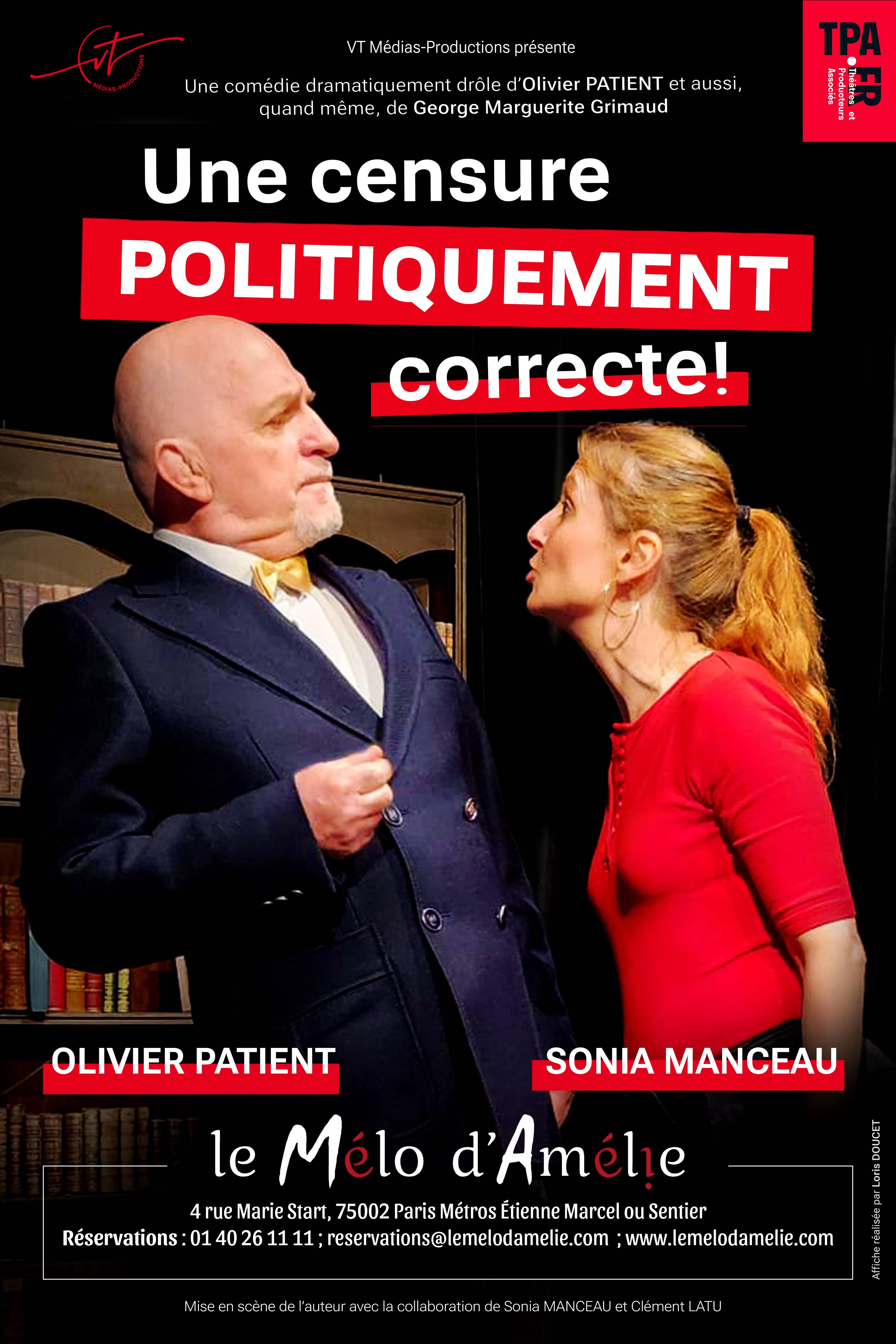 Une censure politiquement correcte ! au Mélo d'Amélie