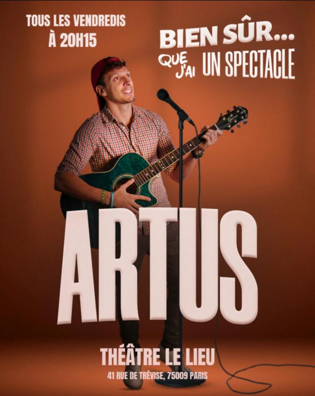 ARTUS - One-man show - Billet & Réservation