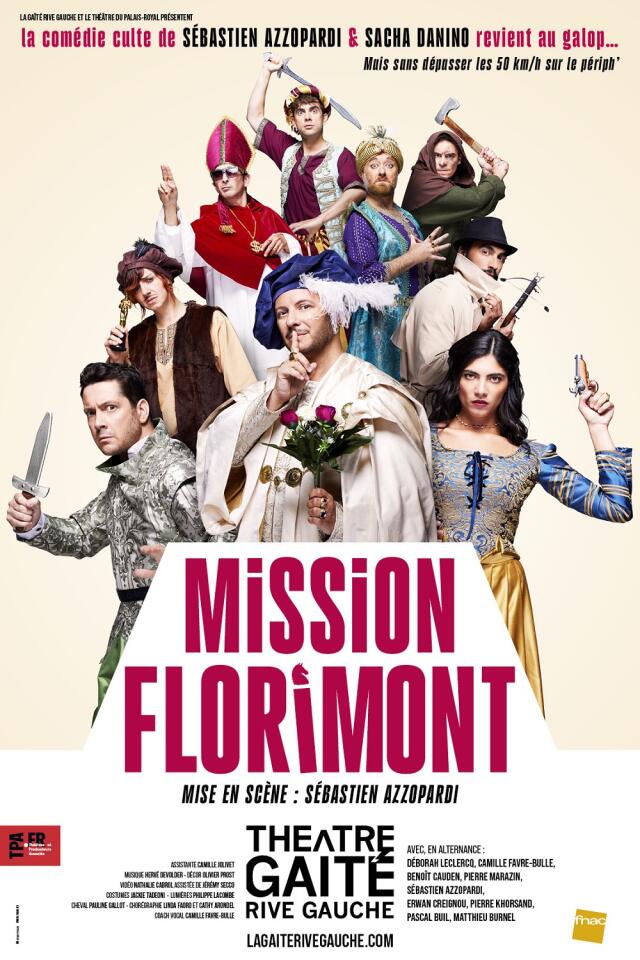 Mission Florimont - Comédie au Théâtre Gaité Rive Gauche