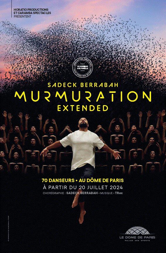 Murmuration - Spectacle de danse de Sadeck Berrabah au Palais des Sports Dôme de Paris