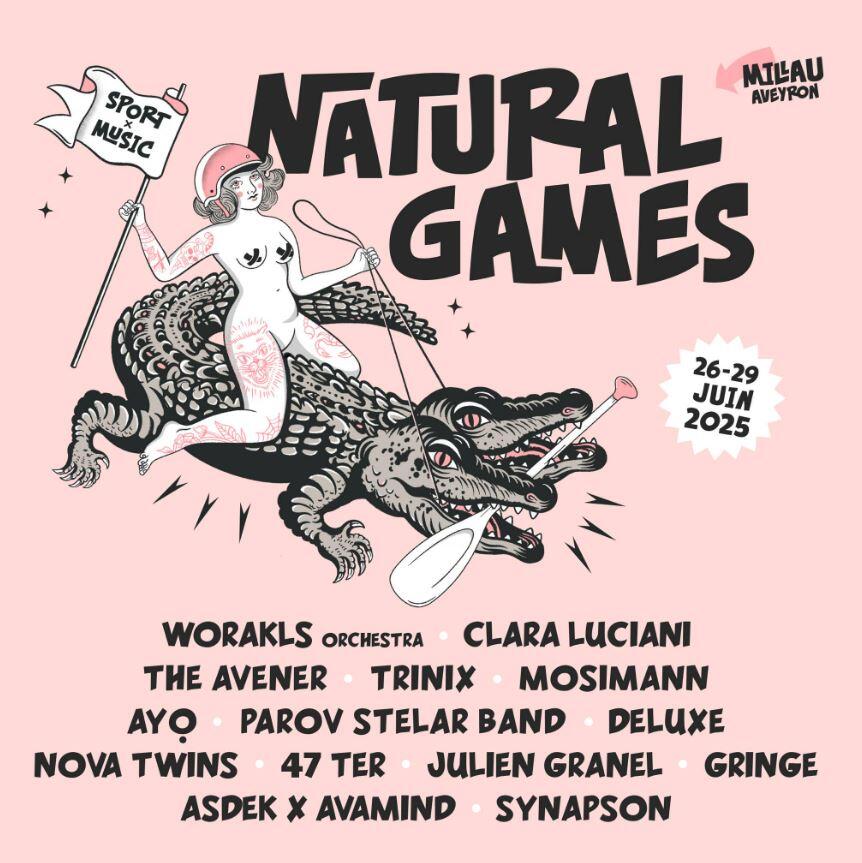 Festival Natural Games 2025 - Programmation & réservation