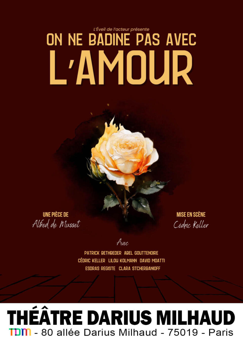 ON NE BADINE PAS AVEC L'AMOUR - Théâtre Classique - Billet & Réservation