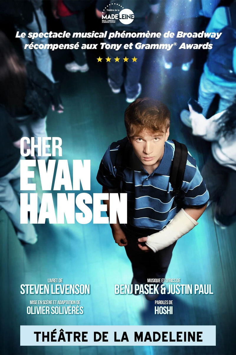 Cher Evan Hansen - Le Musical au Théâtre de la Madeleine
