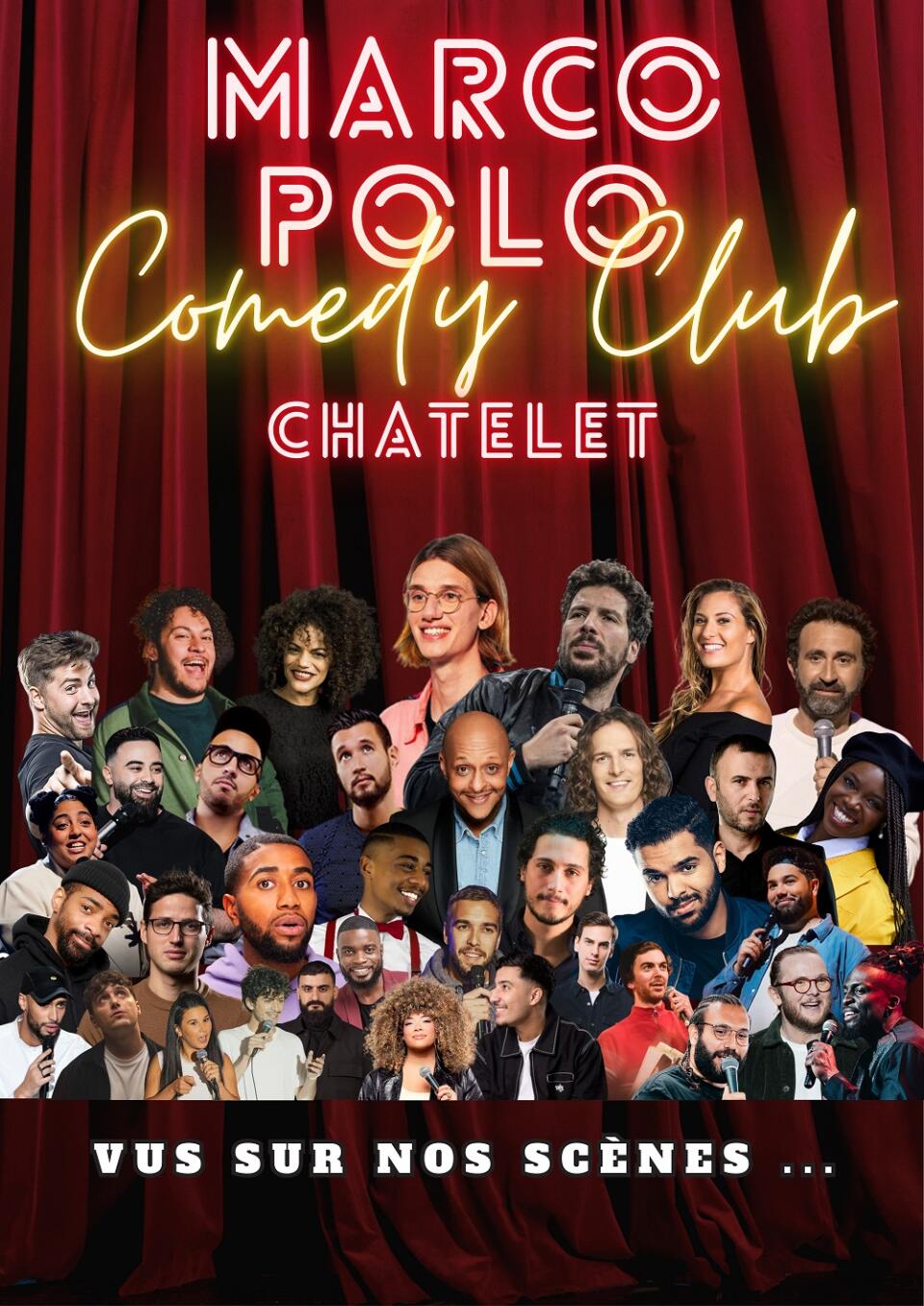 Marco Polo Comedy Club : Châtelet - Salle stand up à Paris