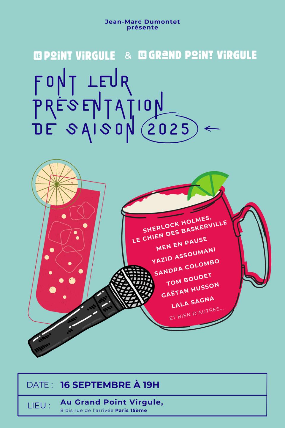 LE POINT VIRGULE ET LE GRAND POINT VIRGULE FONT LEUR PRESENTATIONS DE ...