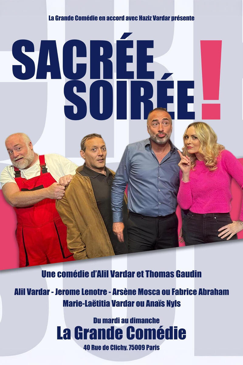 Sacrée soirée ! Alil Vardar à la Grande Comédie - Paris 🤣
