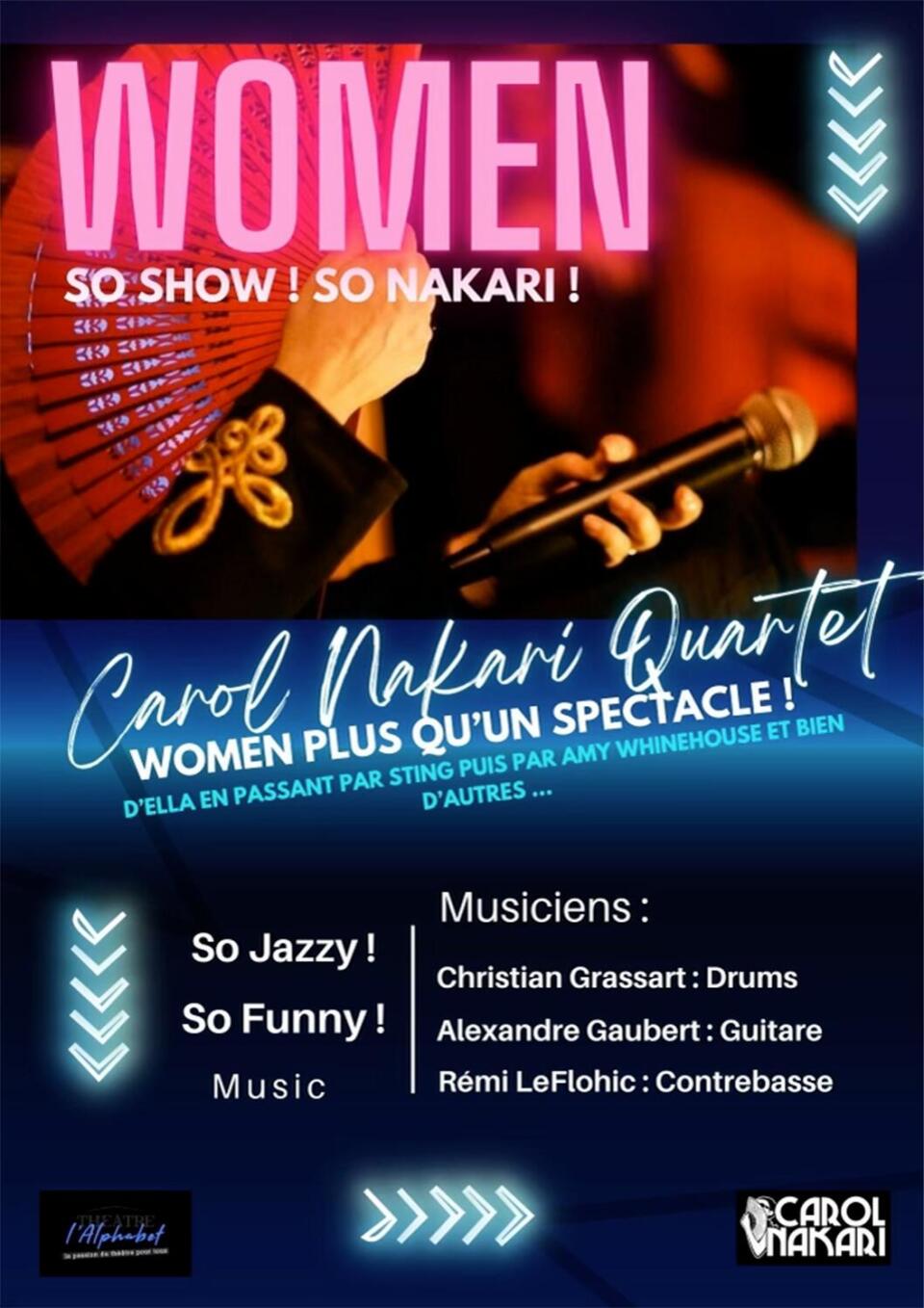 CAROL NAKARI QUARTET - Concerts - Billet & Réservation