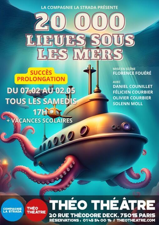 20 000 LIEUES SOUS LES MERS - Spectacle Musical - Billet & Réservation