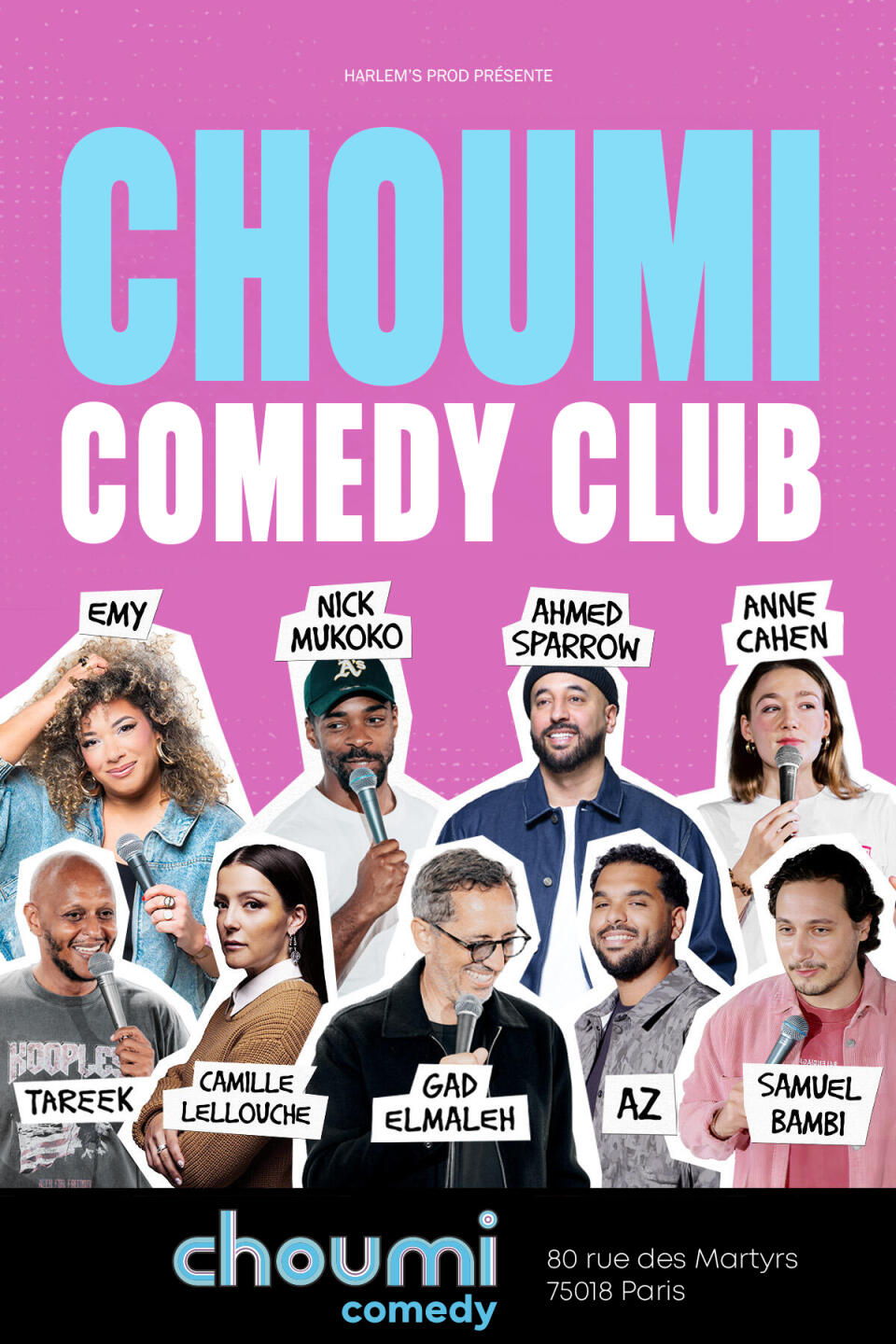Choumi Comedy Club 🎙️ Michou Comedy Club à Paris
