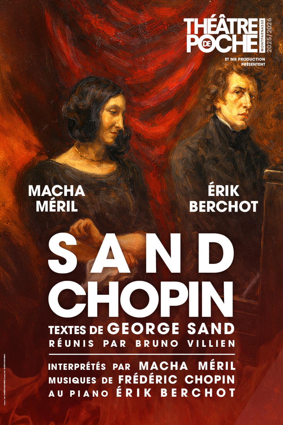 Sand Chopin au Théâtre de Poche Montparnasse