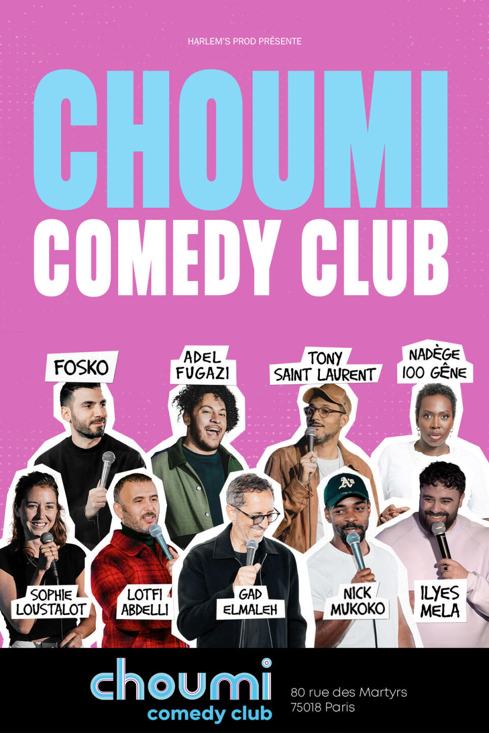 Choumi Comedy Club 🎙️ Michou Comedy Club à Paris